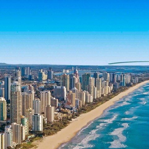 Helicopter Flight - Cook Island Tweed Coast