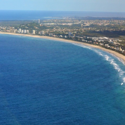 Helicopter Flight - Cook Island Tweed Coast